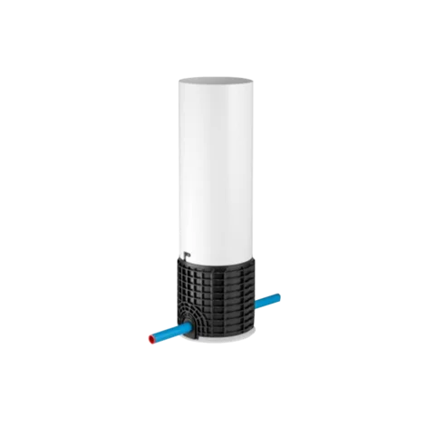 Rigid boundary box with standard base