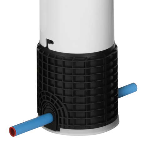 Boundary box with WATER lid, tether and drain