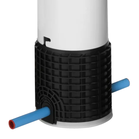 Boundary box with WATER lid, tether and drain