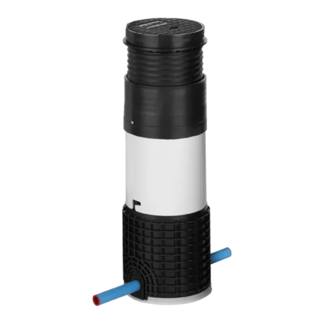 Boundary box with WATER lid, tether and drain