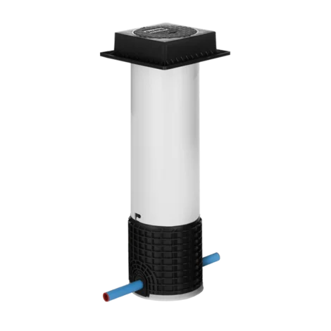 Boundary box with WATER lid with tethered surface box assembly