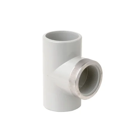 CPVC 63mm x 2 Plain Threaded Tee