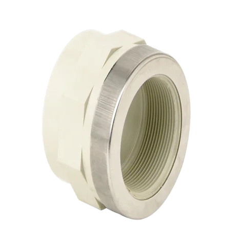 PP 63mm x 2 Socket Plain Threaded Reinforced