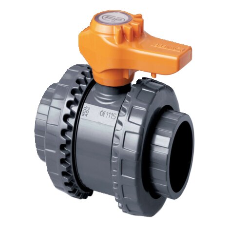 PVC 90mm VXE Easyfit Ball Valve FPM
